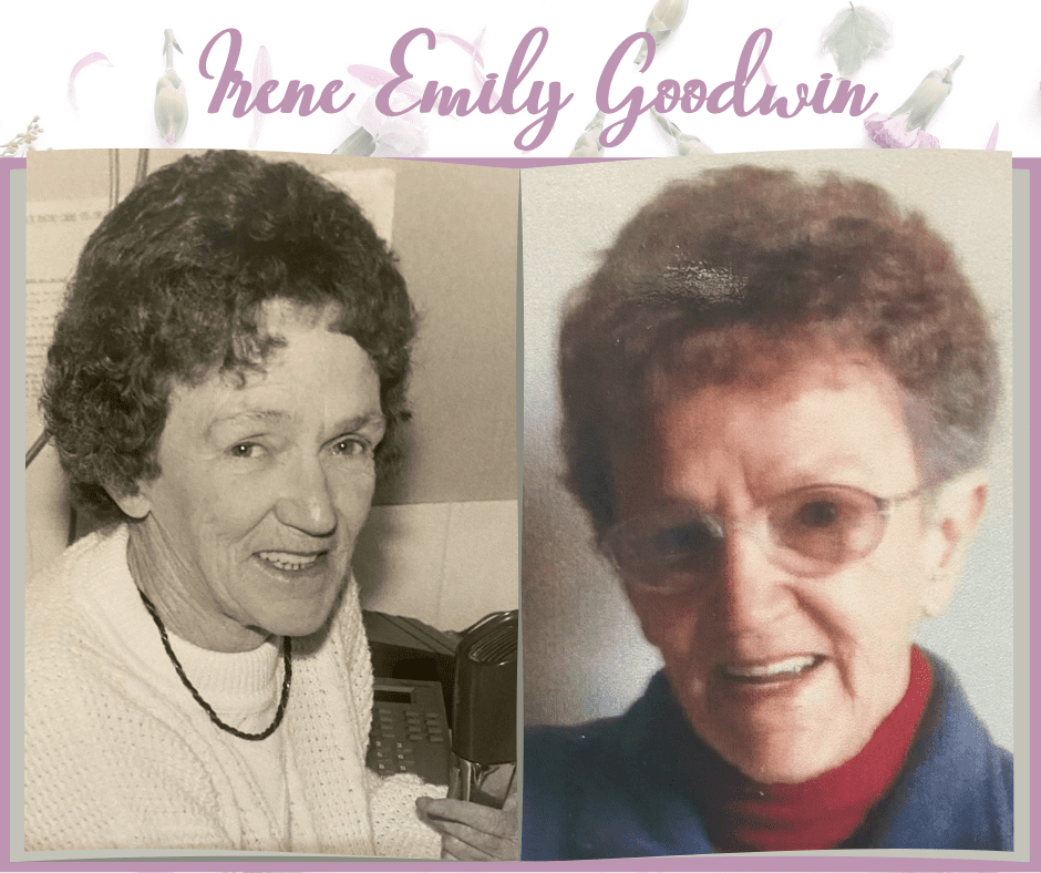 GOODWIN, Irene Emily - Smyth Funerals